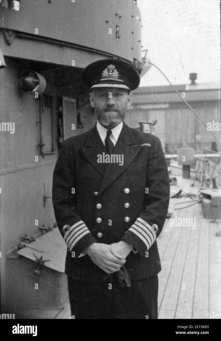 OFFICERS COMMANDING HM SHIPS. 2ND TO THE 12TH MARCH 1943, LIVERPOOL ...