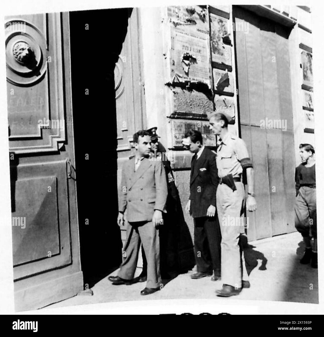 OVRA CHIEF ARRESTED IN ITALY - Alfonso Fusco arrives for his ...