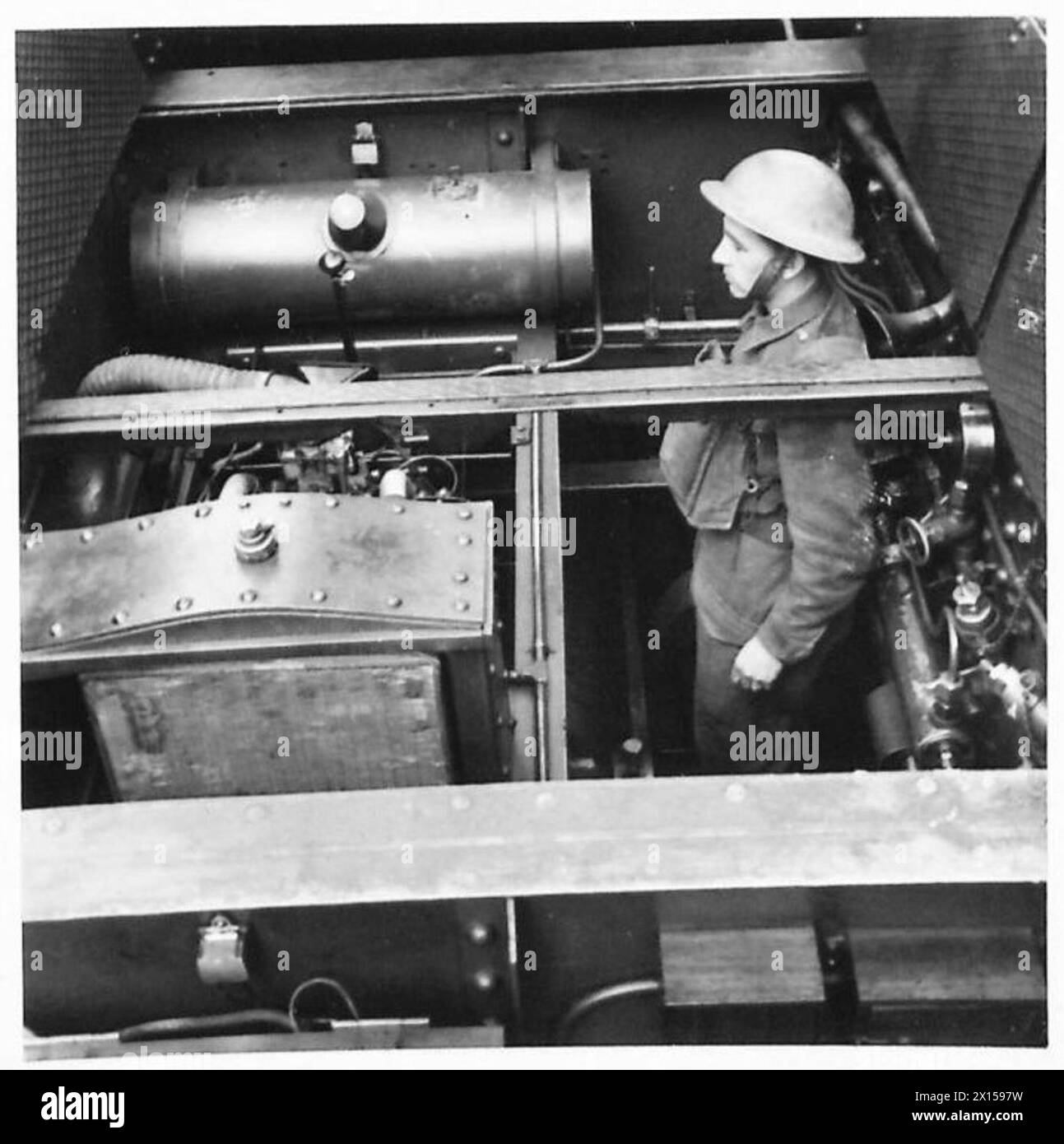The British Army operates a very large railing-mounted gun, with ...