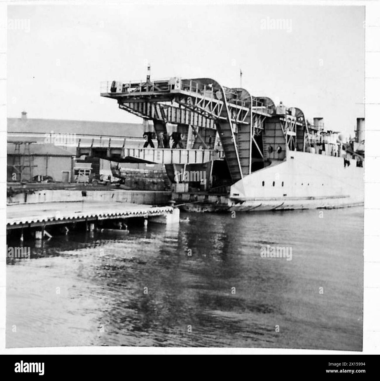 SPECIAL ASSIGNMENT FOR T.N.5 - Train ferry at Southampton British Army ...