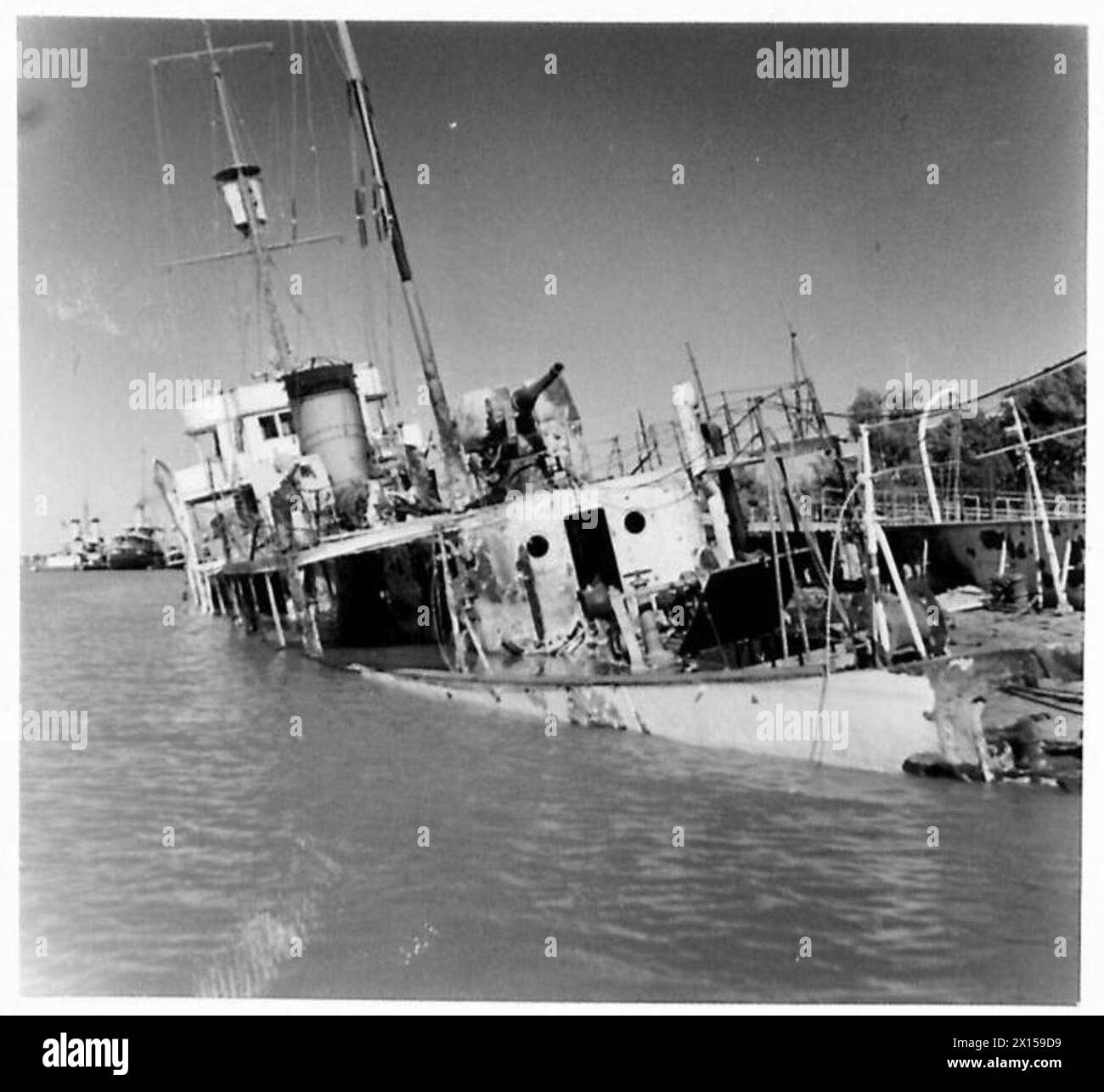 Photographs show the flagship of the Iranian Navy, the 'Babr', which ...