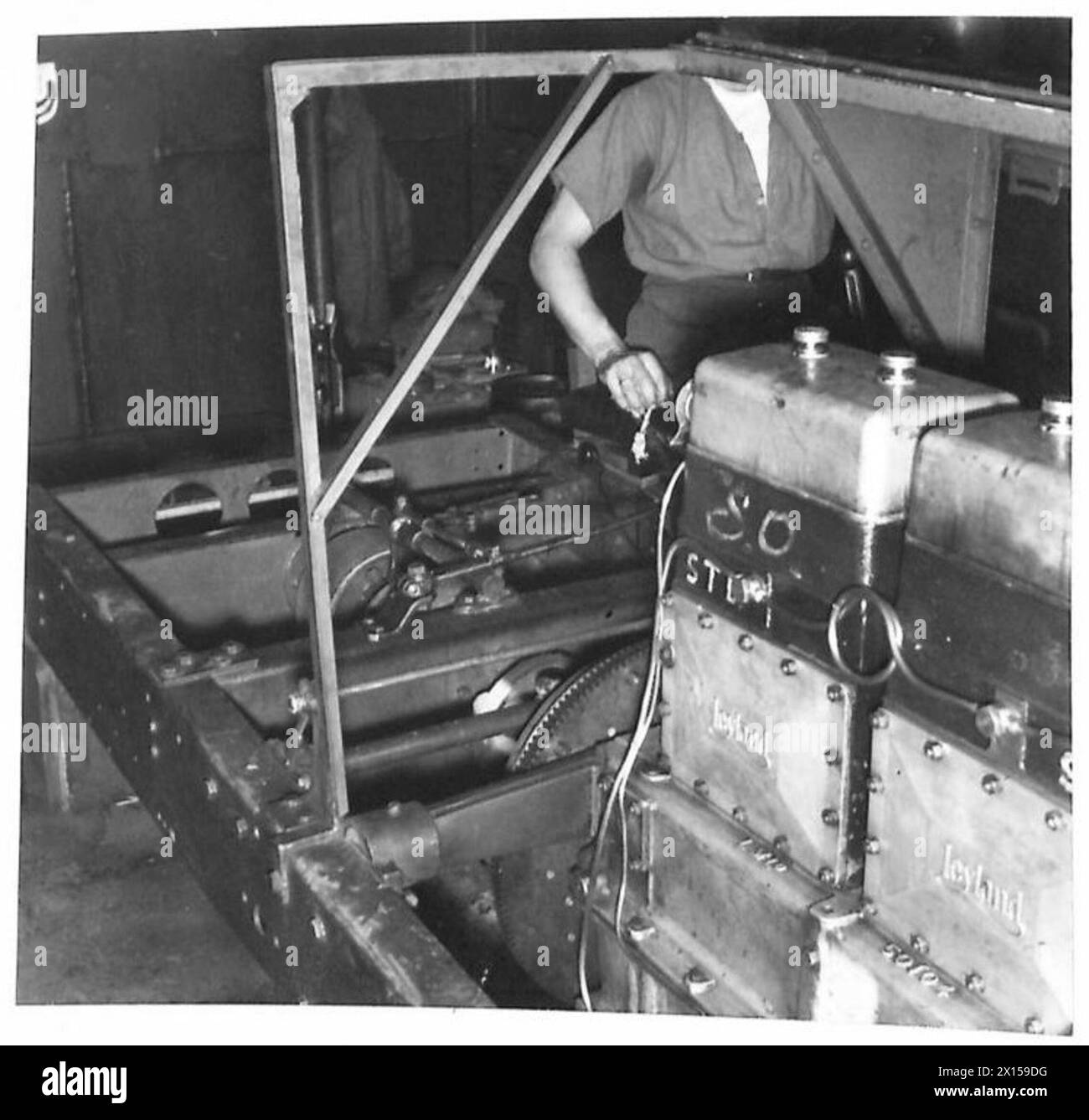 ARMOURED RAIL TROLLEY - Views of the Interior of an Armoured Rail ...