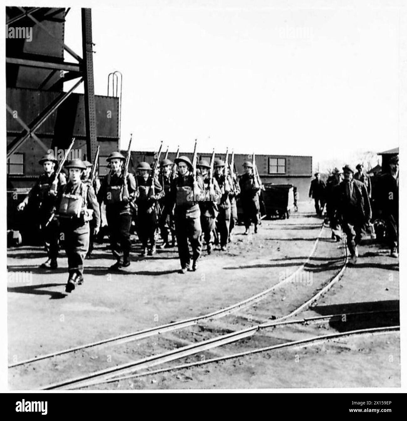 Platoon movement Cut Out Stock Images & Pictures - Alamy