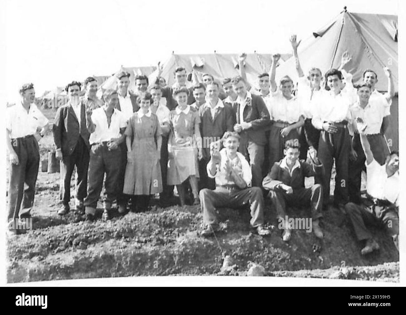 TOMMY IN NORTH AFRICA to illustrate a story by REX NORTH "SUNDAY ...