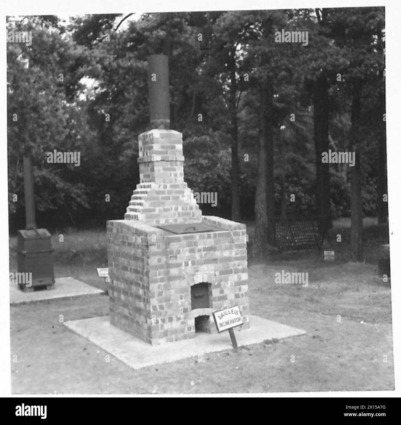 Army incinerator hi-res stock photography and images - Alamy
