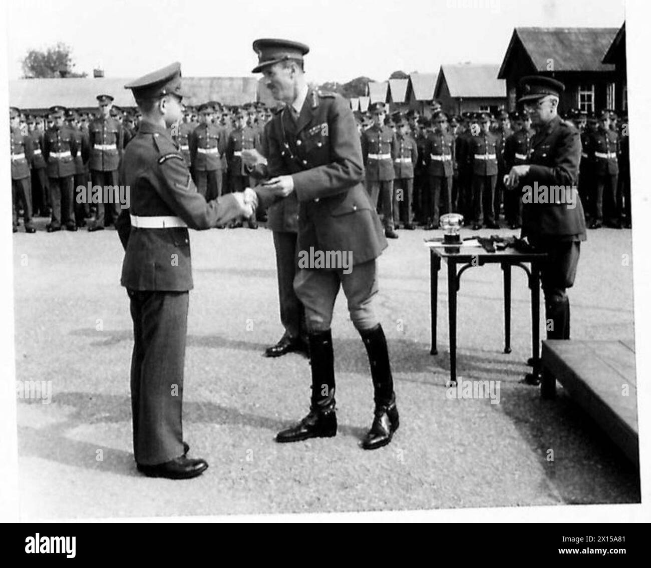MAJOR GENERAL R. EVANS VISITS BOYS' TECHNICAL SCHOOL - M. Graham of ...