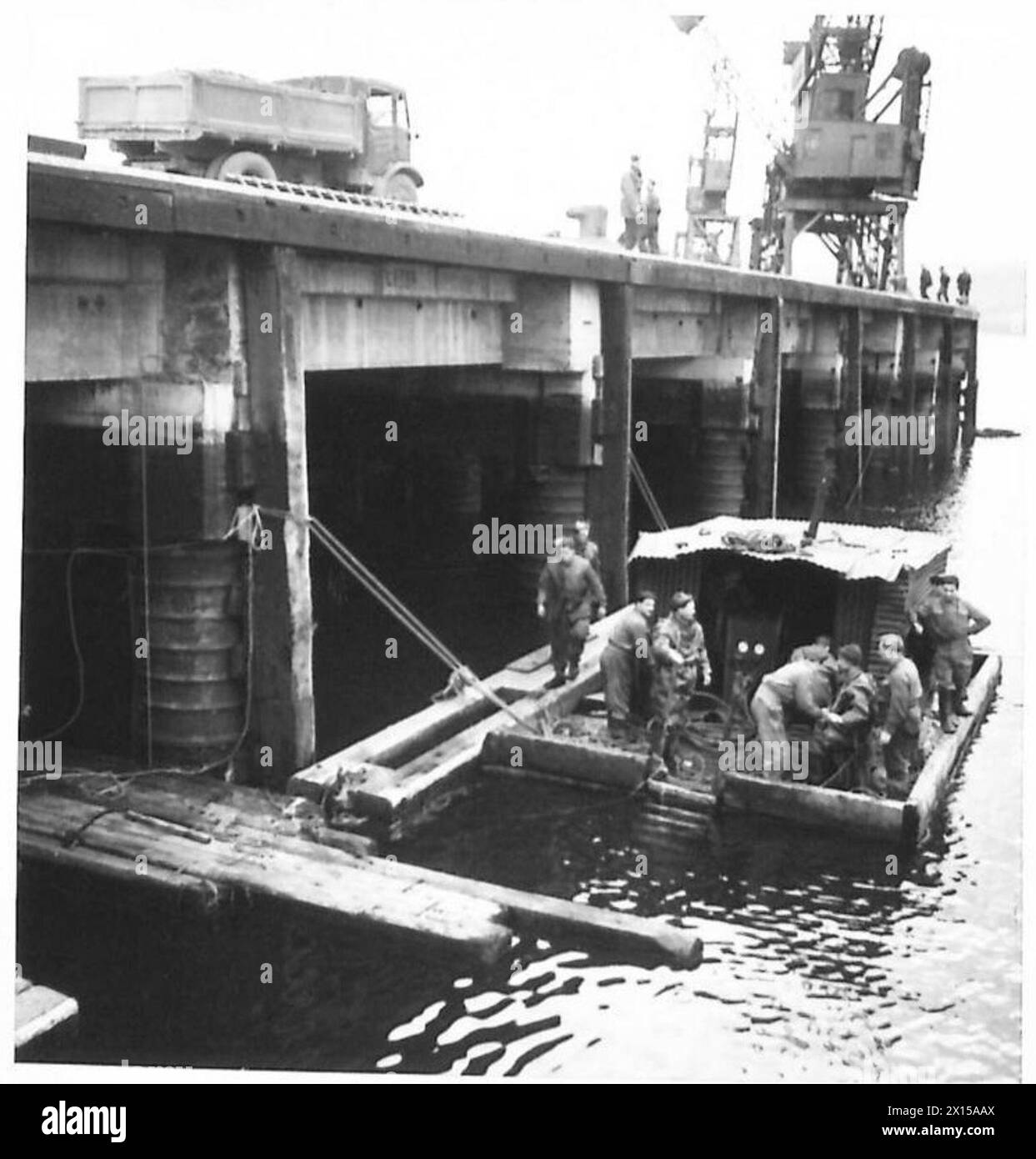 Construction operations are underway at Faslane (Gareloch) as part of ...