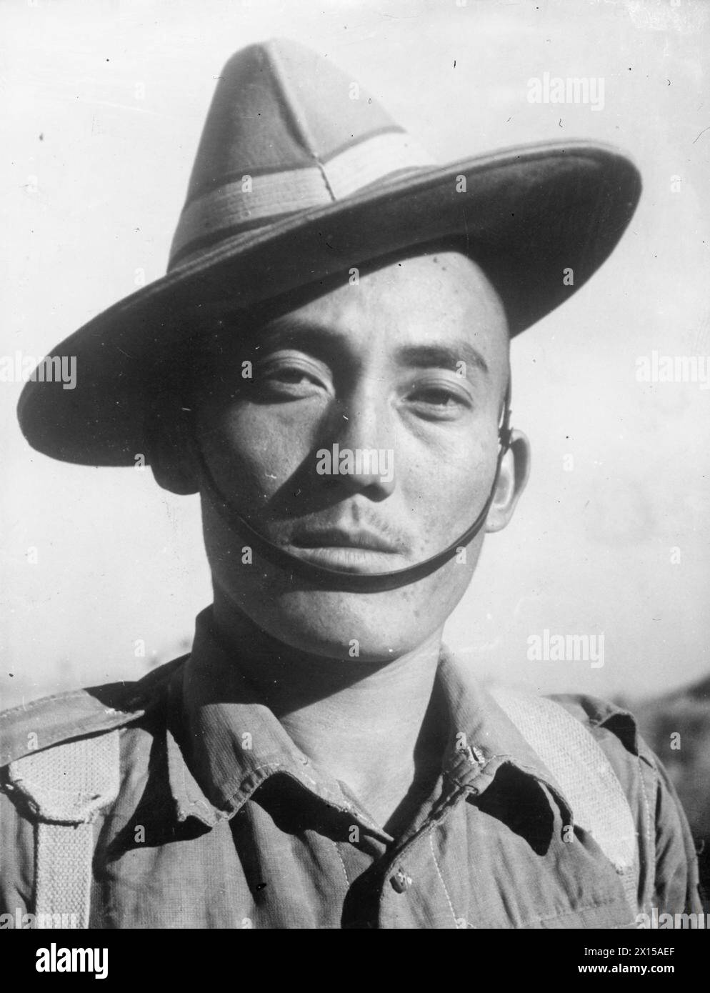 AGANSING RAI - Agansing Rai who was a Naik with the 5th Royal Gurkha ...