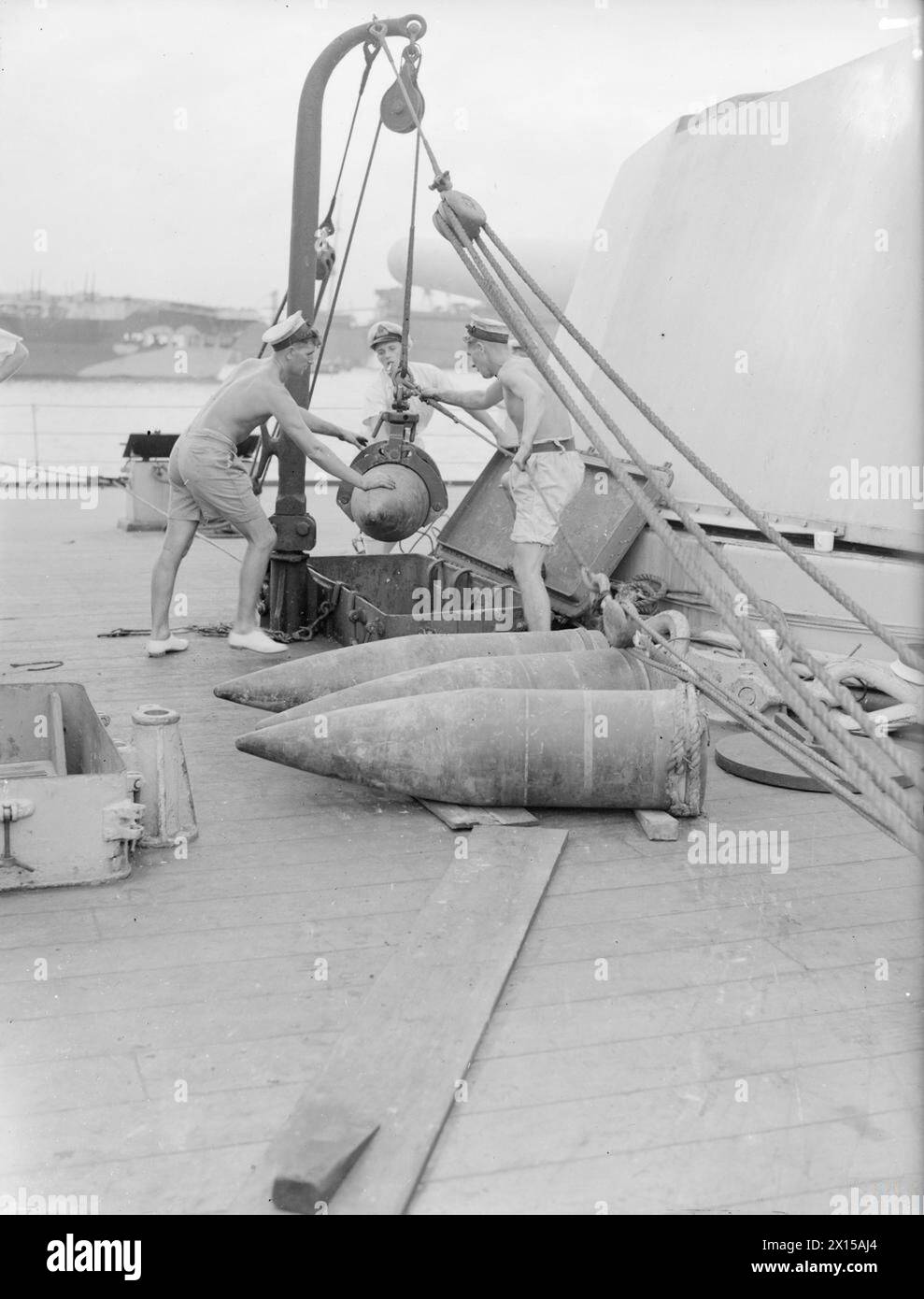 THE EASTERN FLEET ENGAGED ON A SWEEP IN THE INDIAN OCEAN. PHOTOGRAPHS ...