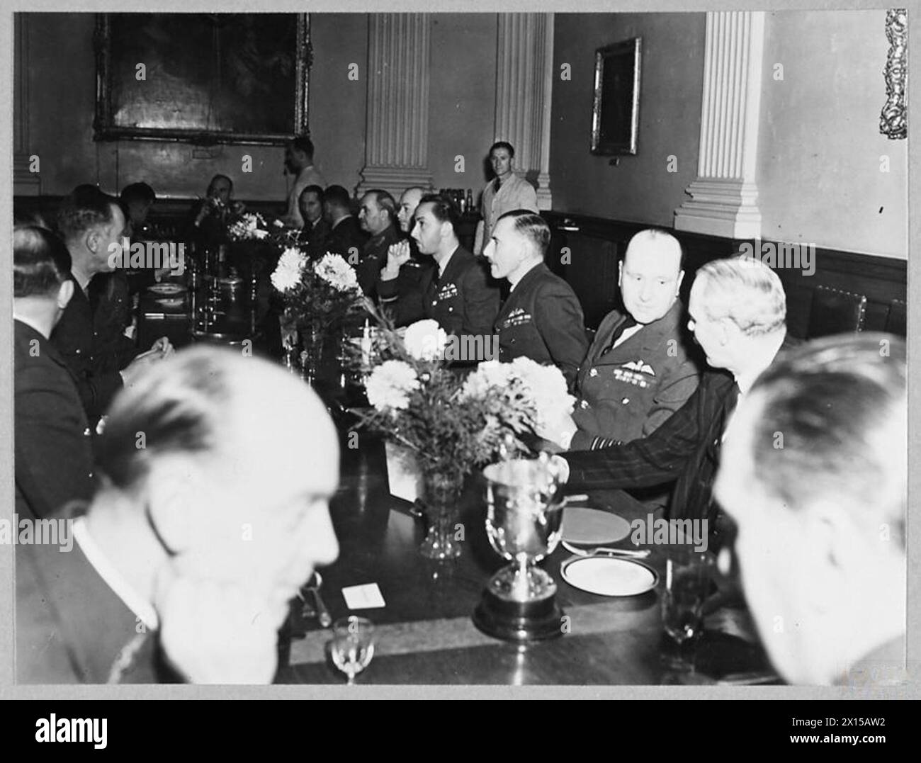 REGENT OF IRAQ VISITS R.A.F. COLLEGE, CRANWELL - These pictures were ...