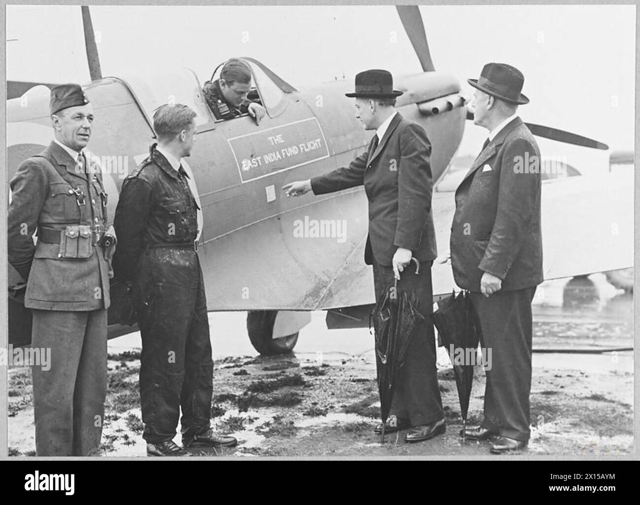 INAUGURATION OF EAST INDIA FUND FLIGHT - [593] Captain H.H. Balfour ...