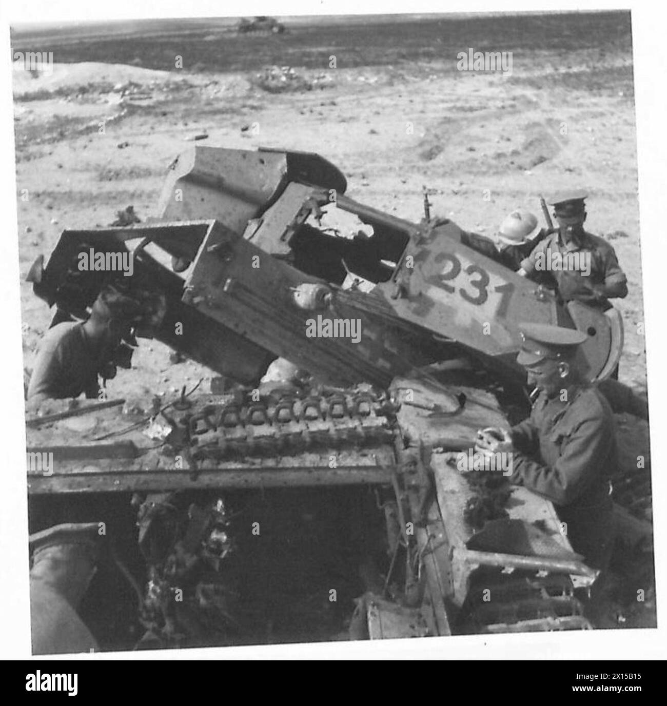 GUARDS SUCCESS AGAINST 15TH PANZER DIVISION IN NORTH AFRICA - Guardsmen ...