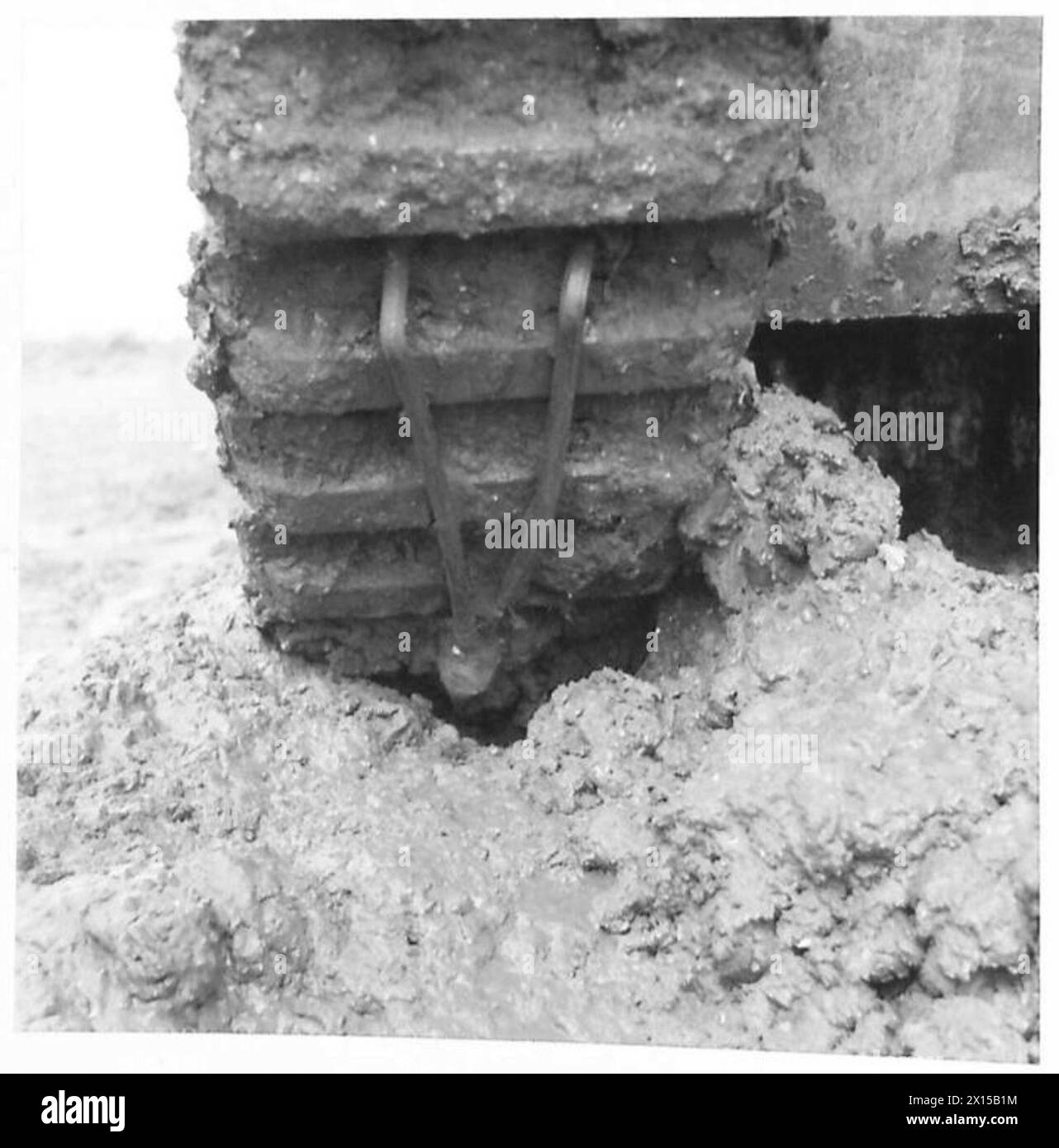 Tank recovery vehicles Black and White Stock Photos & Images - Alamy