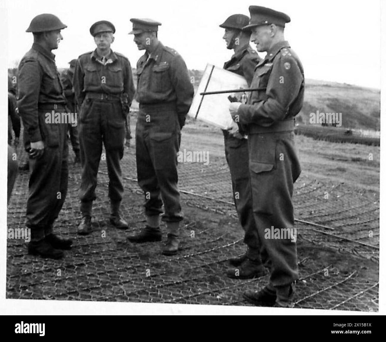 Historical airfield planning Black and White Stock Photos & Images - Alamy