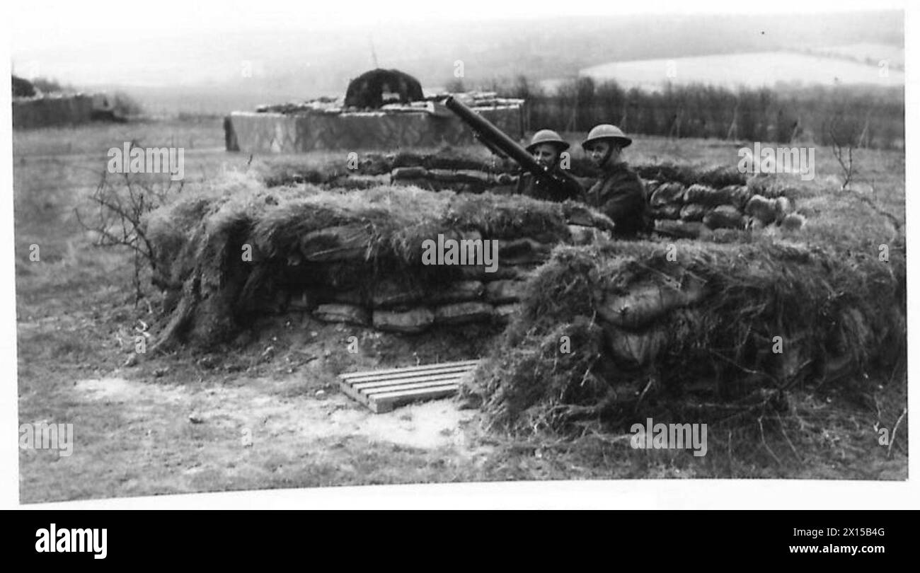 R. A. - 207th Anti-Aircraft Battery British Army Stock Photo - Alamy