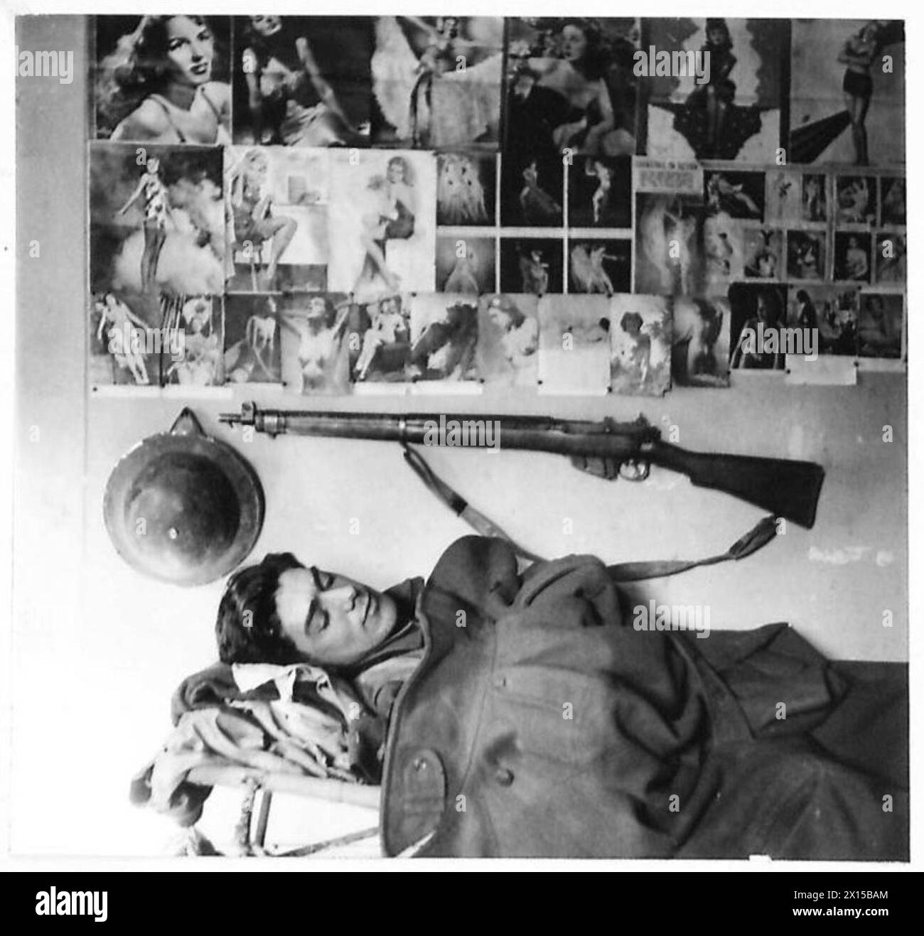 EIGHTH ARMY PERSONALITIES - L/Cpl. A. Slade (7 Rifle Brigade) of Ilford ...