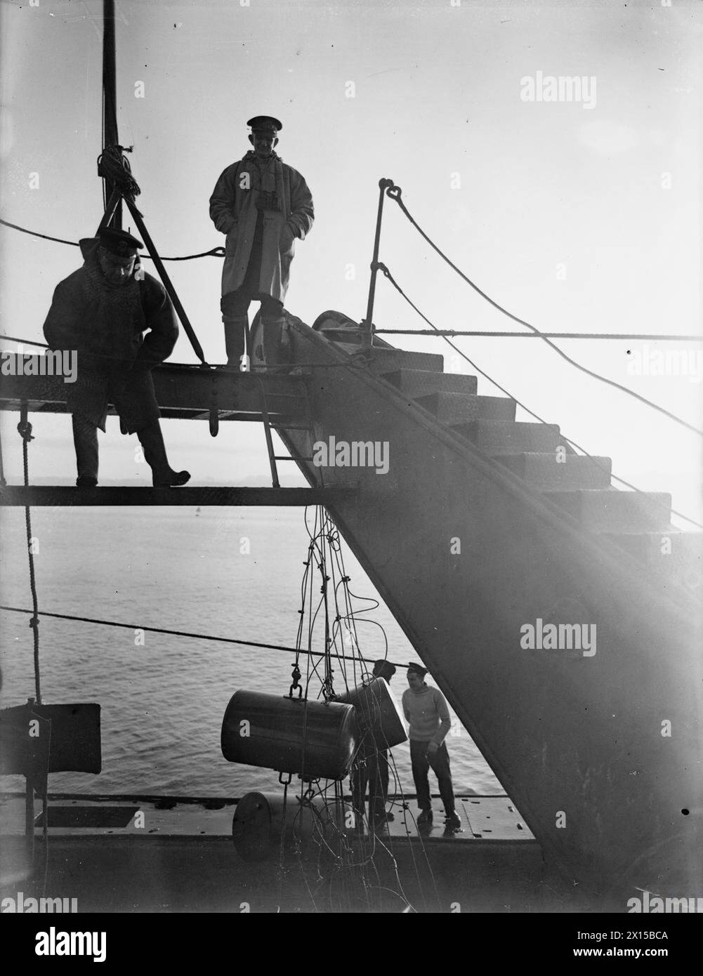 Anti submarine net hi-res stock photography and images - Alamy