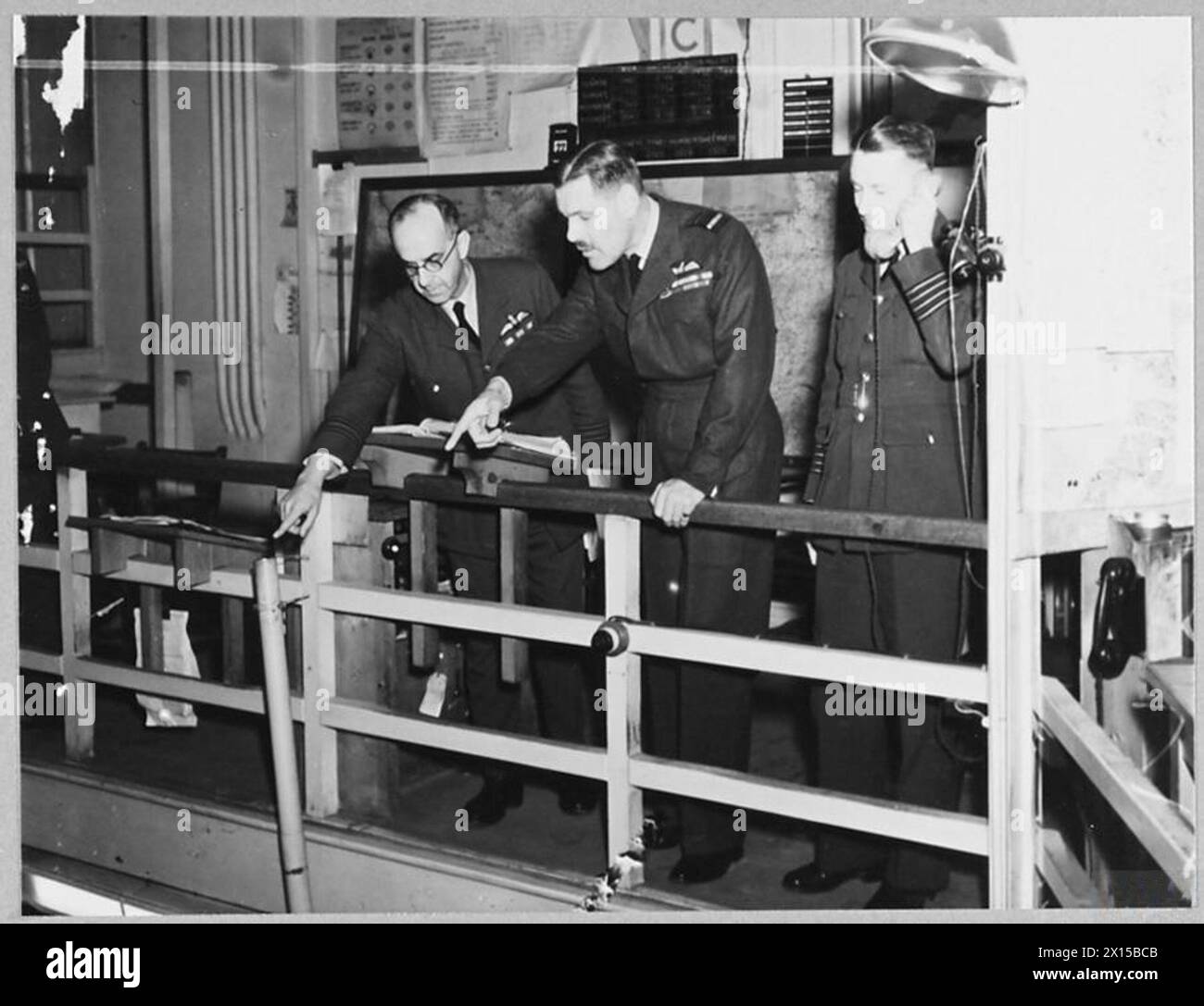AIR MARSHAL SIR RODERIC HILL - A photograph taken 22nd October 1944 in ...