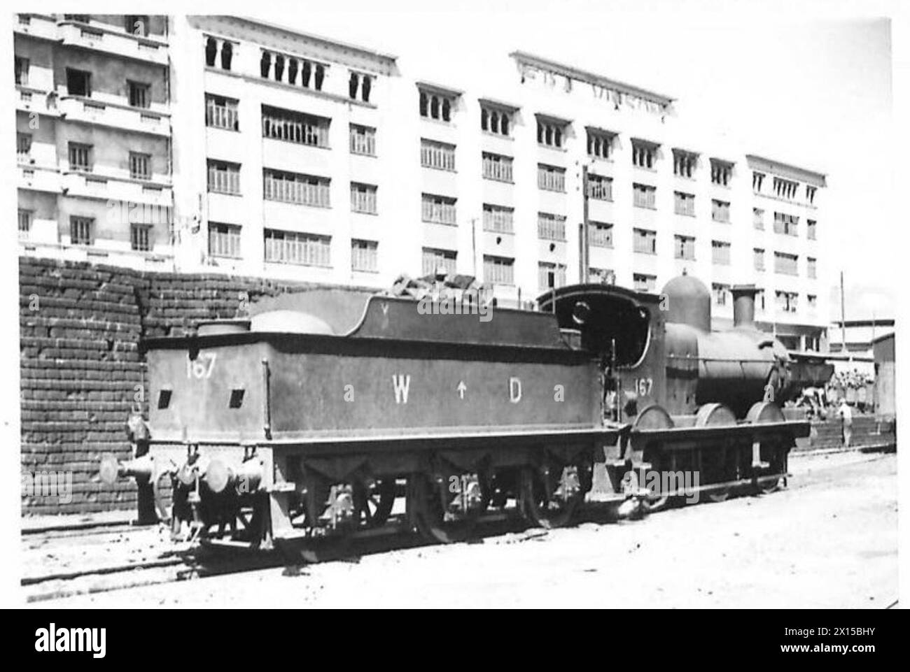 ENGLISH ROLLING STOCK IN NORTH AFRICA - Engine No.167 GWR class 060 ...