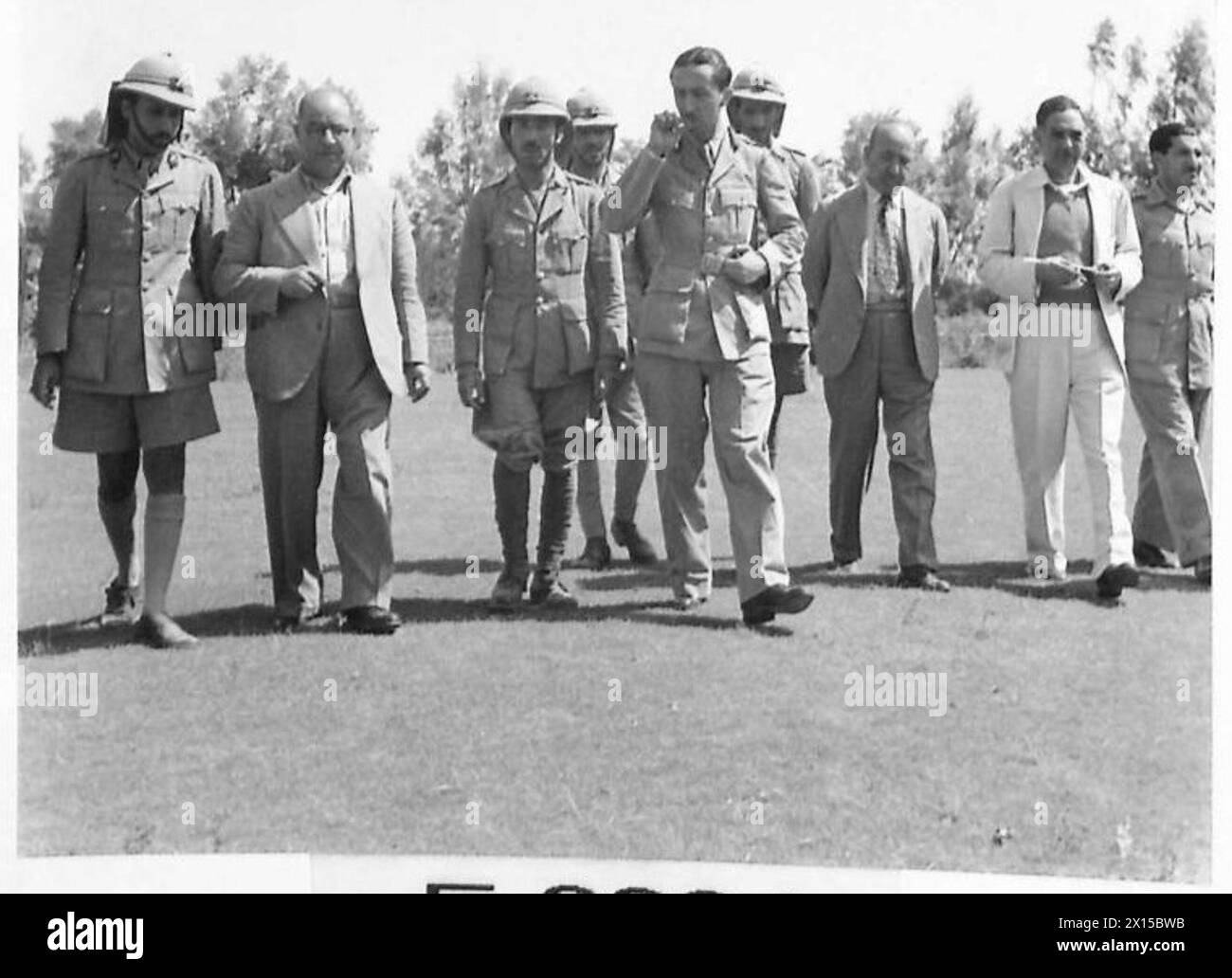 THE REGENT OF IRAQ LEAVES FOR FELLUJAH - The Regent and some of his ...