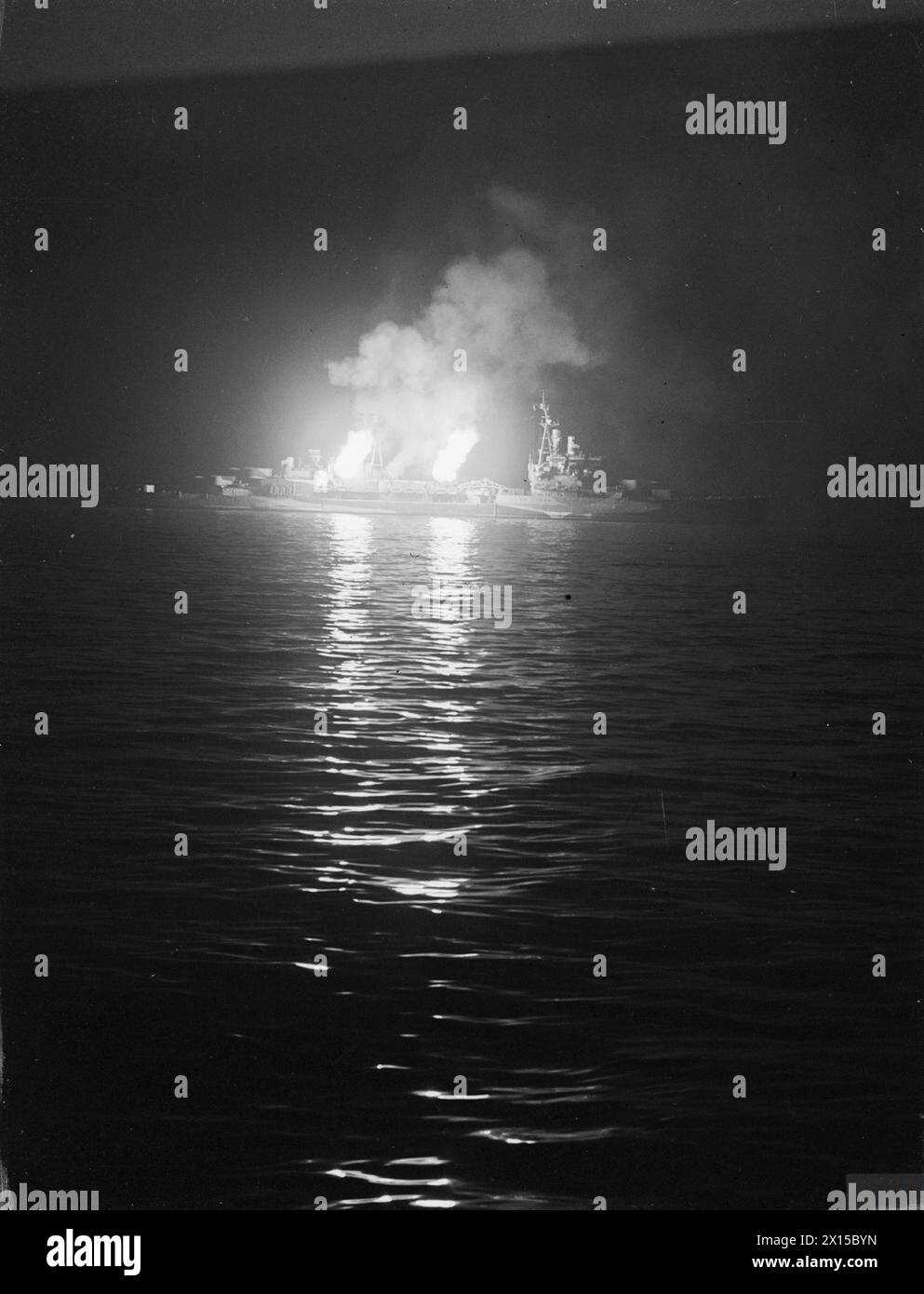 THE ROYAL NAVY SUPPORTING ALLIED FORCES IN NORMANDY, JUNE 1944 ...