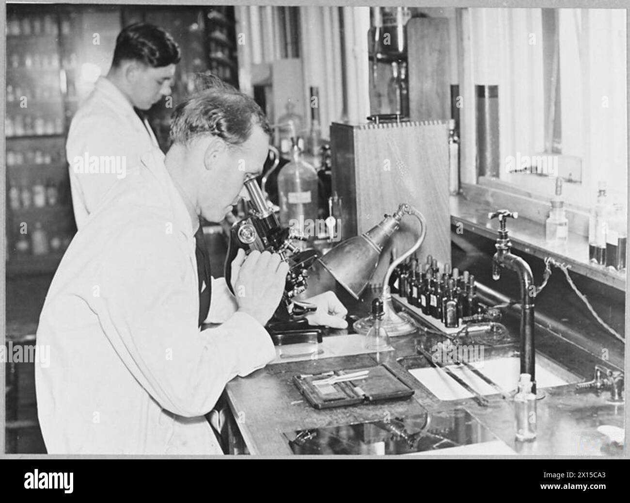 INSIDE AN R.A.F. HOSPITAL - [1166] Special departments of R.A.F ...