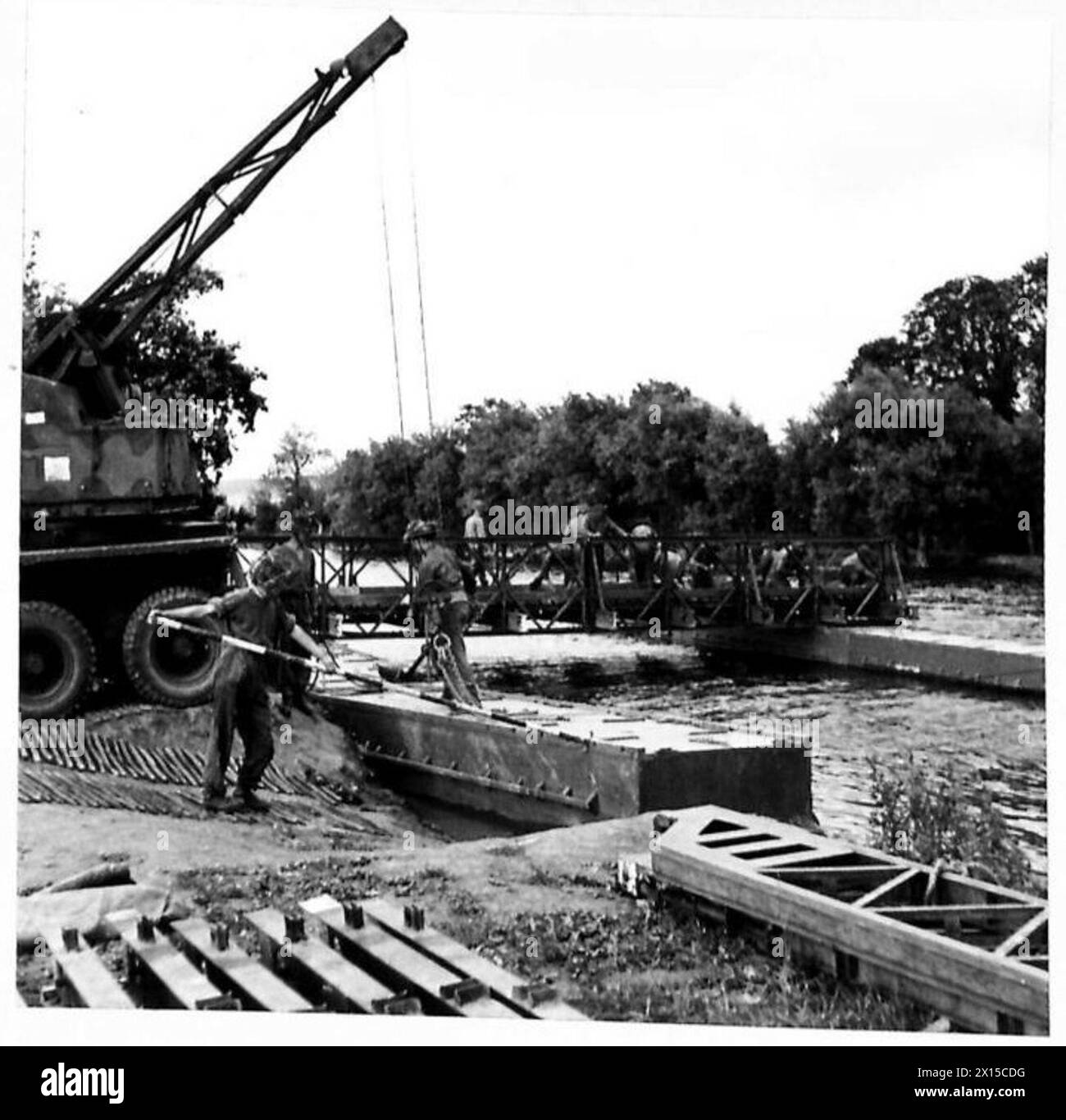 BRIDGING OPERATIONS - Photographs specially taken for instructional ...