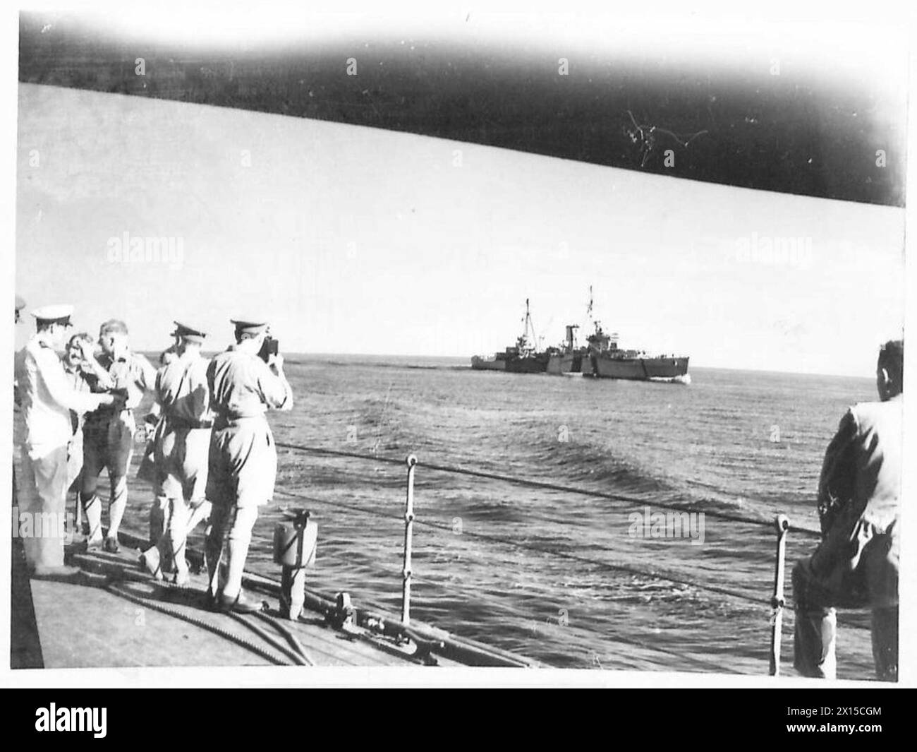 BRITISH TROOPS ON WAY AND ARRIVAL AT CRETE - En route for Crete. The ...