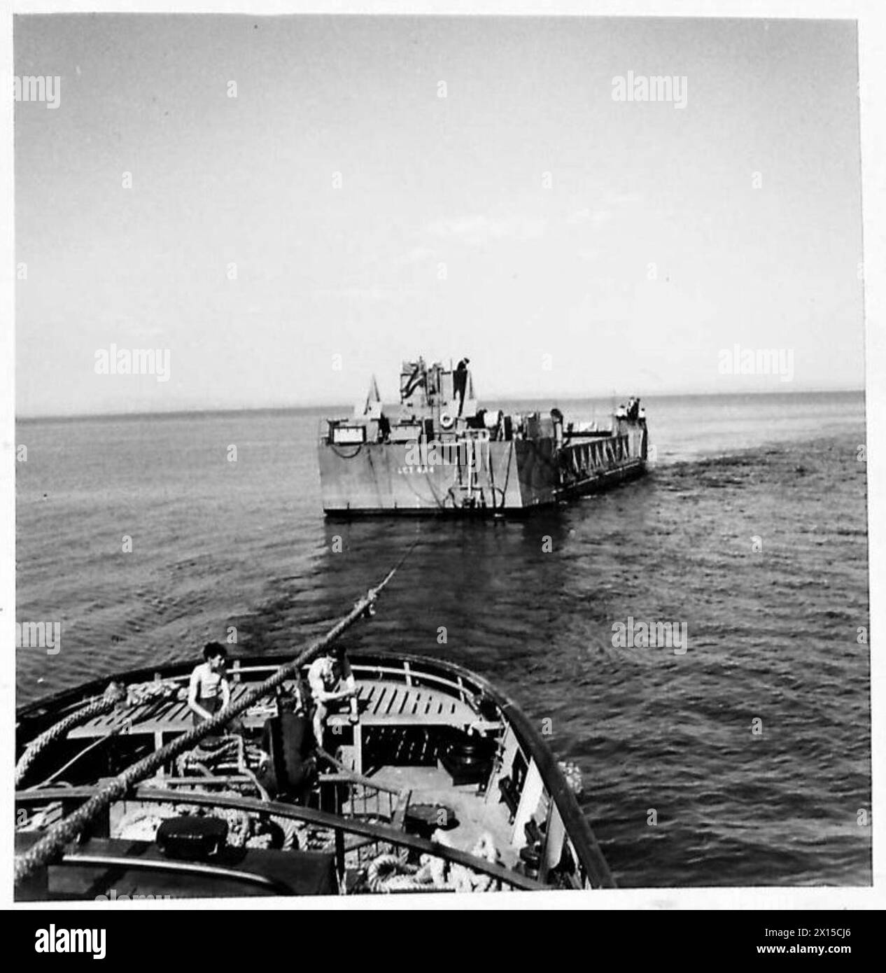 SPECIAL ASSIGNMENT FOR D.TN. - Swiss Roll TLC arriving at Cairn Head British Army Stock Photo ...