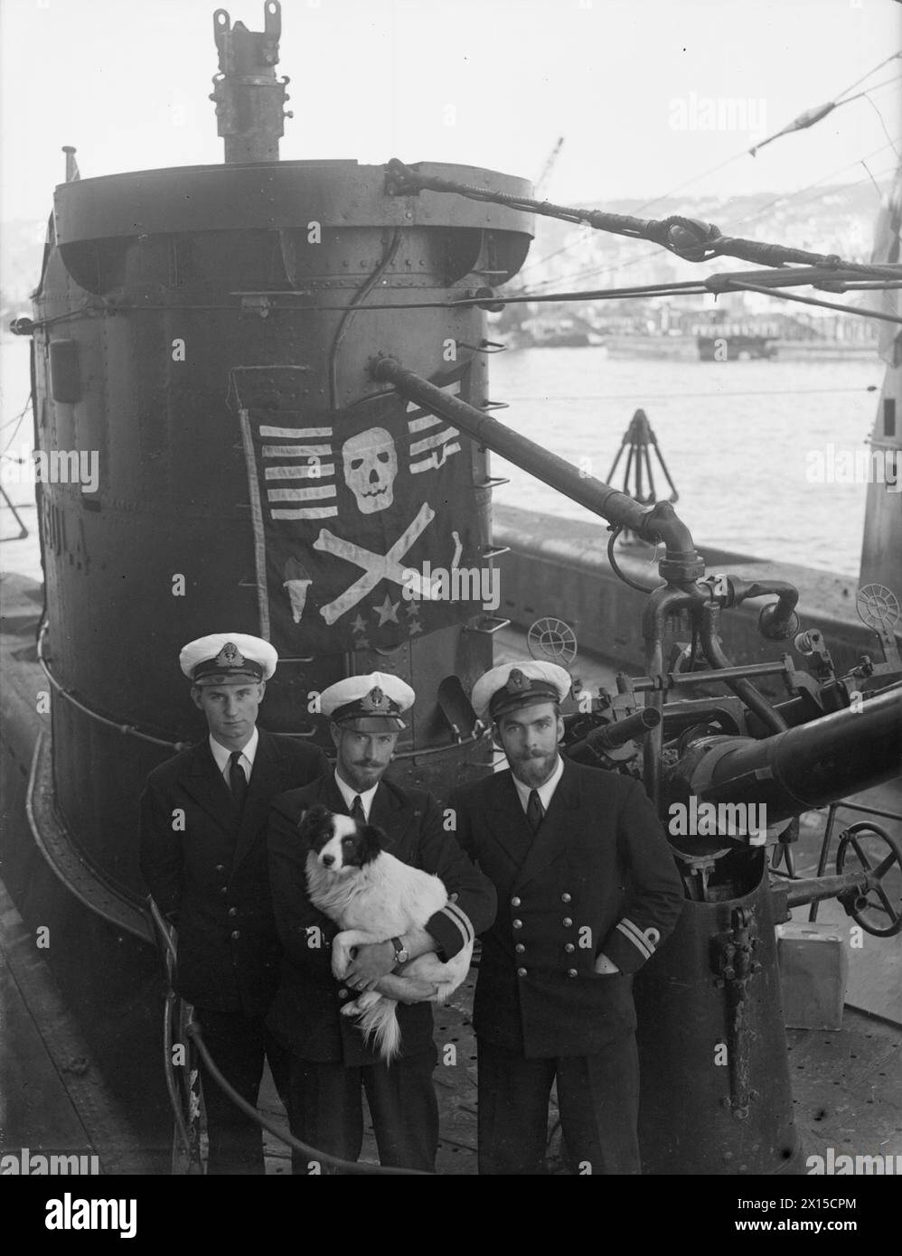 MEN AND SHIPS OF THE BRITISH SUBMARINE SERVICE, ALGIERS, 7 TO 10 ...