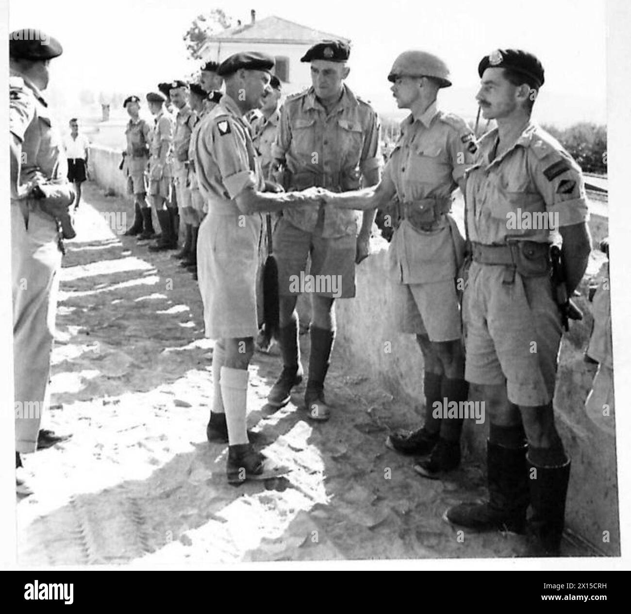 GEN.MONTGOMERY G.O.C. BRITISH TROOPS IN SICILY VISTS 1ST CANADIAN ARMY ...