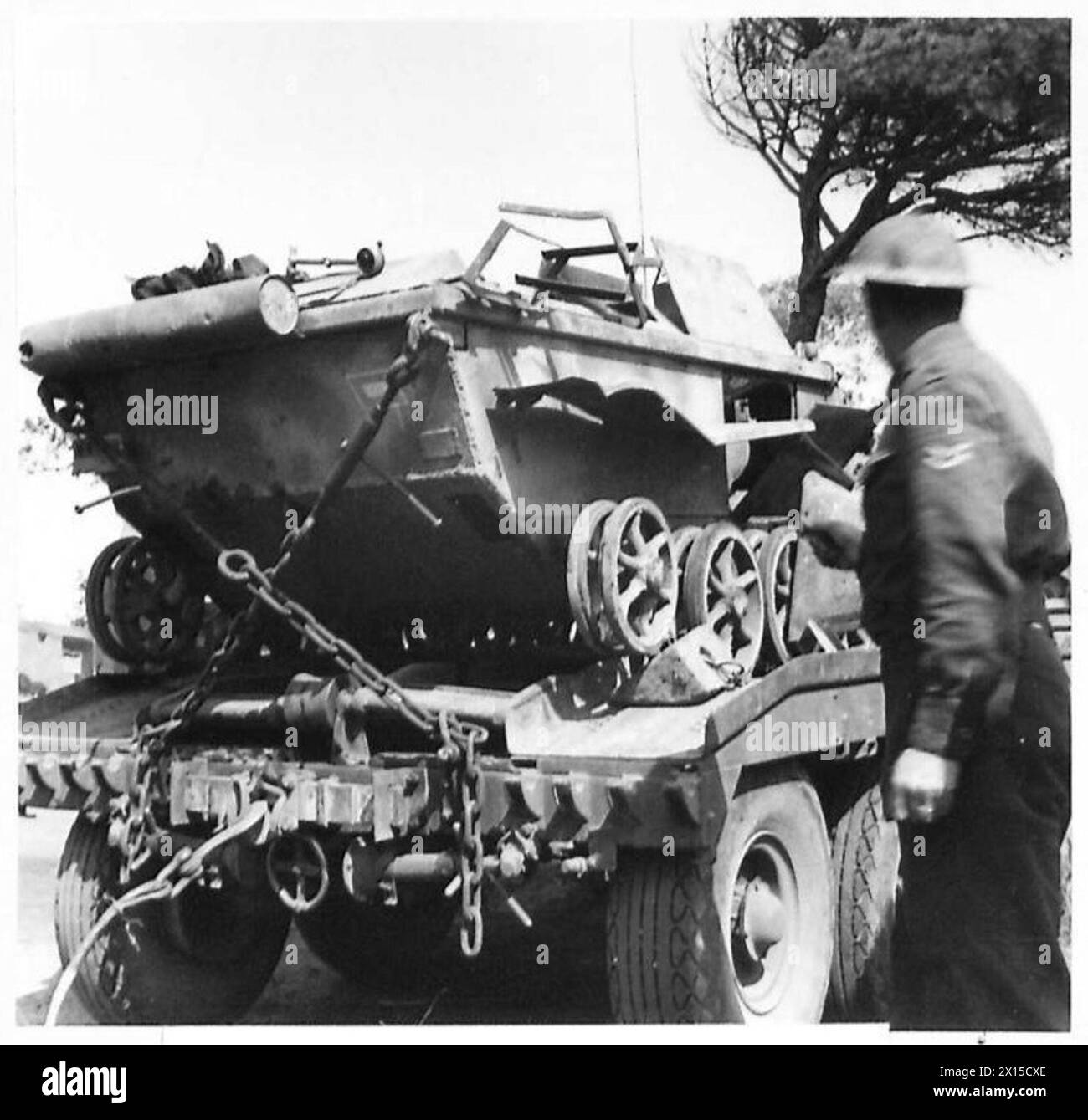 FIFTH ARMY : ANZIO BRIDGEHEAD FIRST RADIO-CONTROLLED TANK TO BE ...