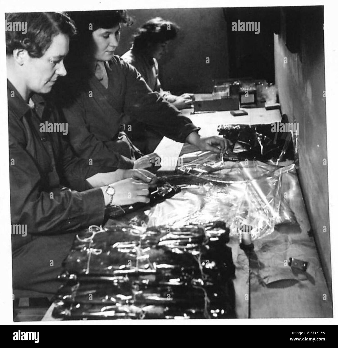 The Army Blood Transfusion Service issued sterile apparatus for blood ...