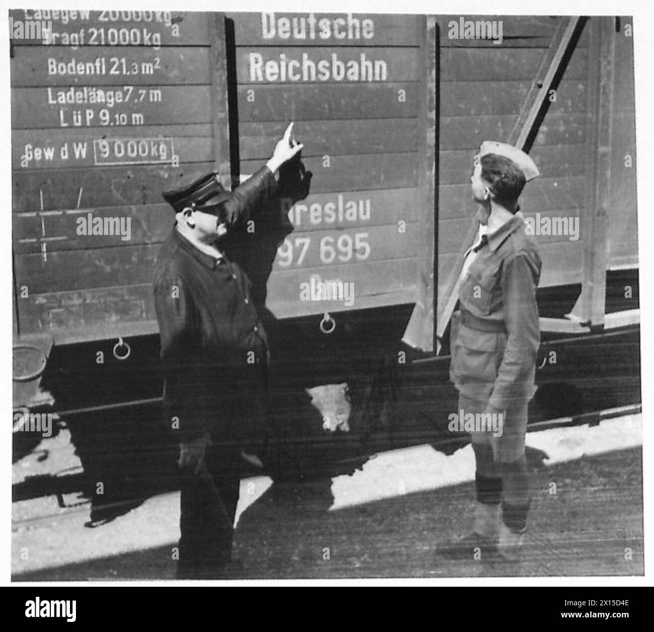 Trains arrive Black and White Stock Photos & Images - Alamy