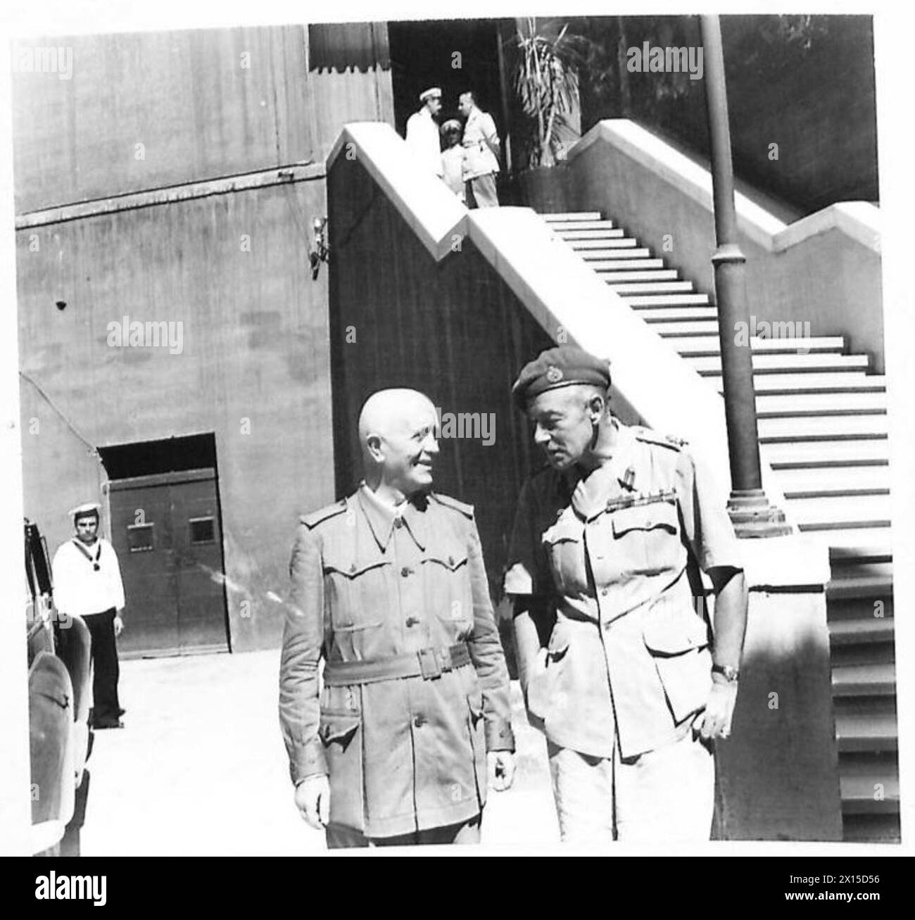 INVASION OF ITALY FIRST PICTURE OF MARSHAL BADOGLIO - Marshal Badoglio ...