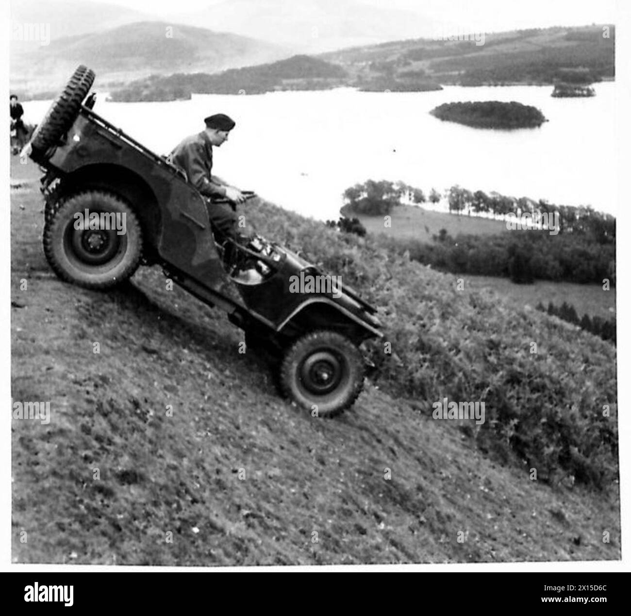 Vehicles at the Royal Army Service Corps Driving and Maintenance School ...