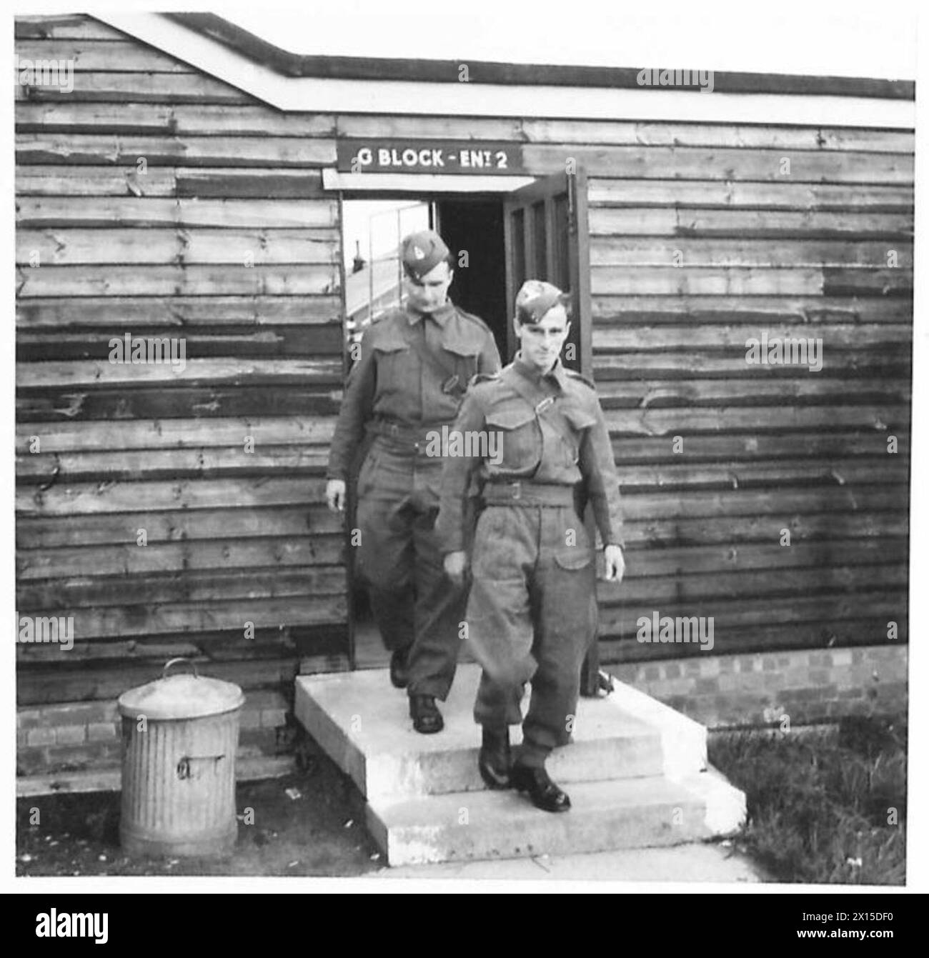 CONNAUGHT HOSPITAL, ALDERSHOT - Scabies tratment. Patient arriving ...