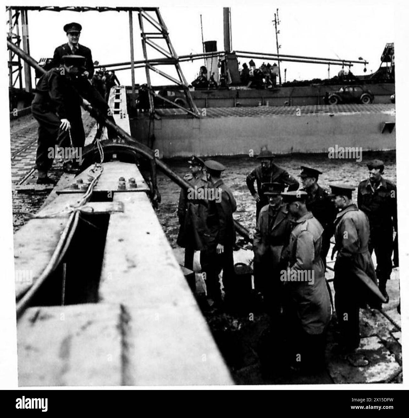 SPECIAL ASSIGNMENT FOR D.TN - Group of Generals on one of the floating ...