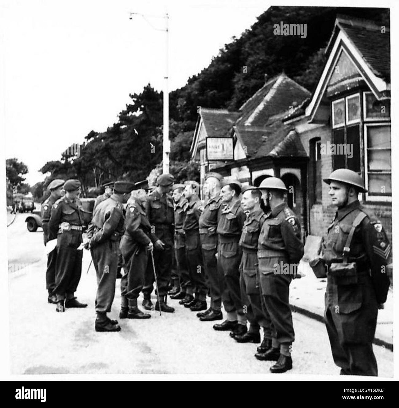 LIEUTENANT GENERAL SCHREIBER VISITS KENT HOME GUARD - Lieutenant ...