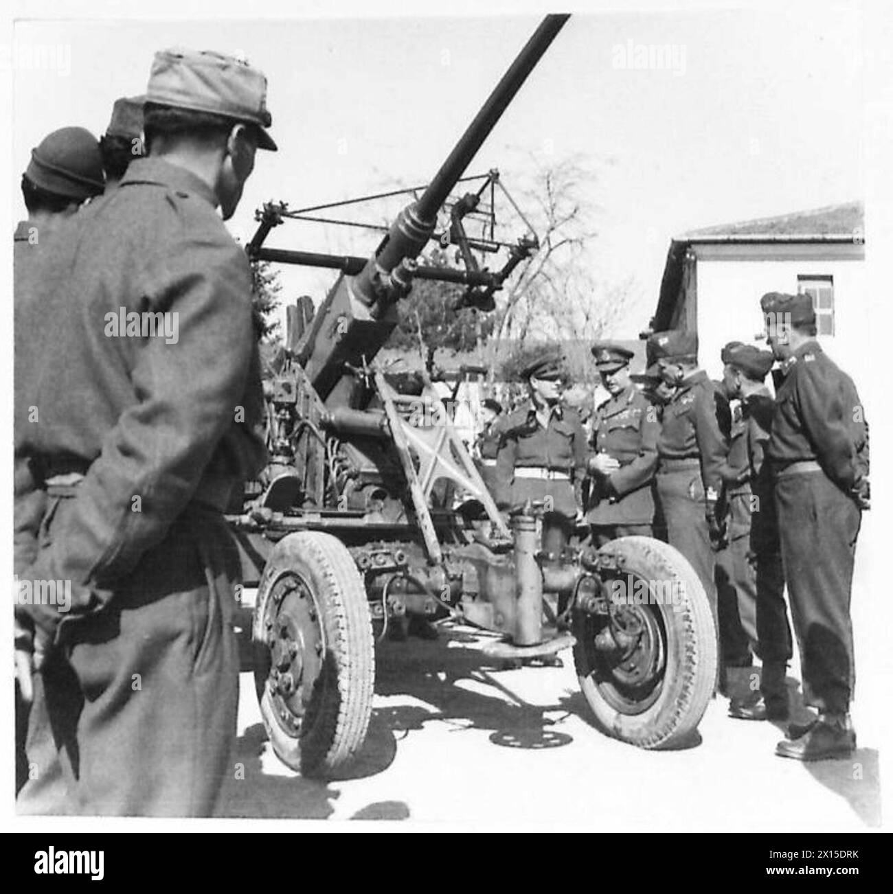 Field Marshal Alexander inspects Italian Army units in training ...