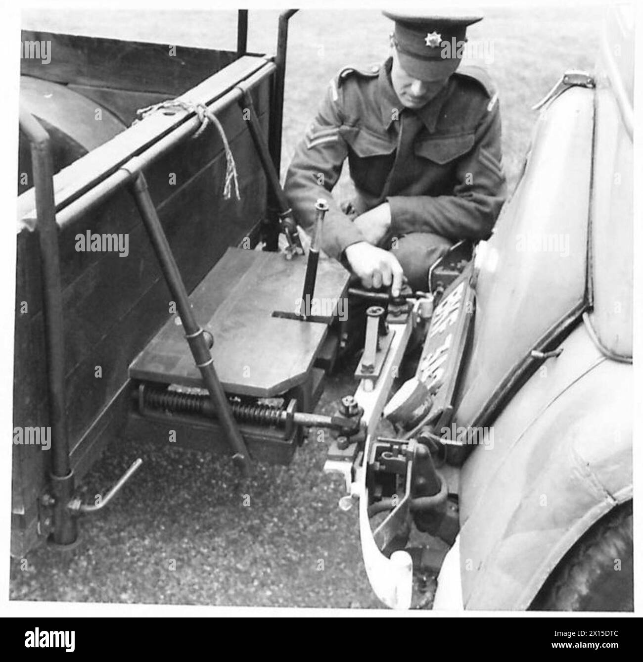 Trailer handling Cut Out Stock Images & Pictures - Alamy