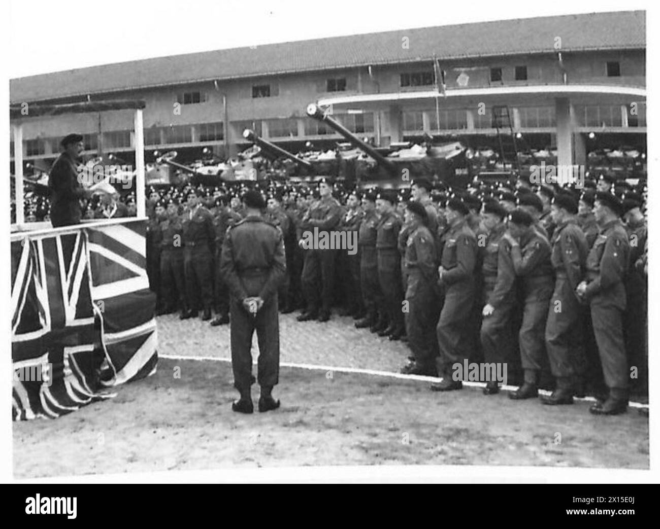 Field Marshal Montgomery is celebrated as Colonel Commandant of the ...