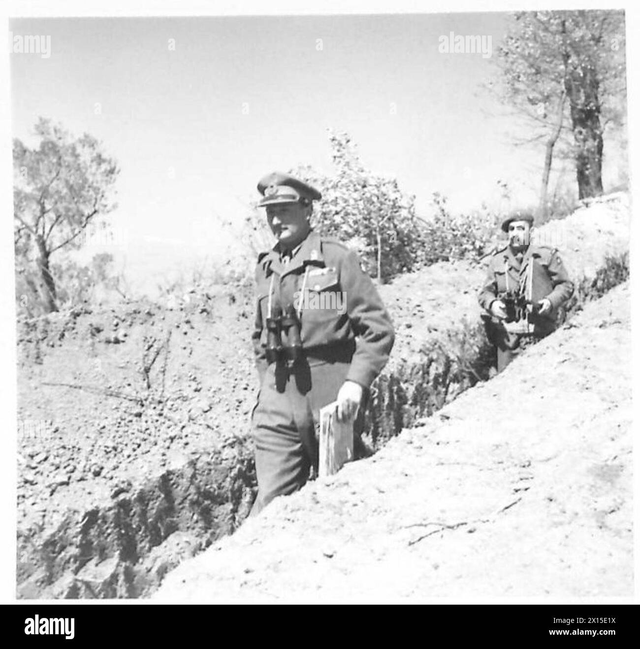 FIFTH ARMY : 78 DIVISION COMMANDER AT WORK - Major General Keightley ...