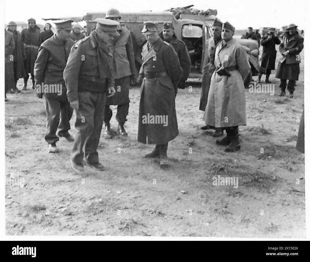 THE SURRENDER OF BARDIA - The German General - Major General Smidt ...