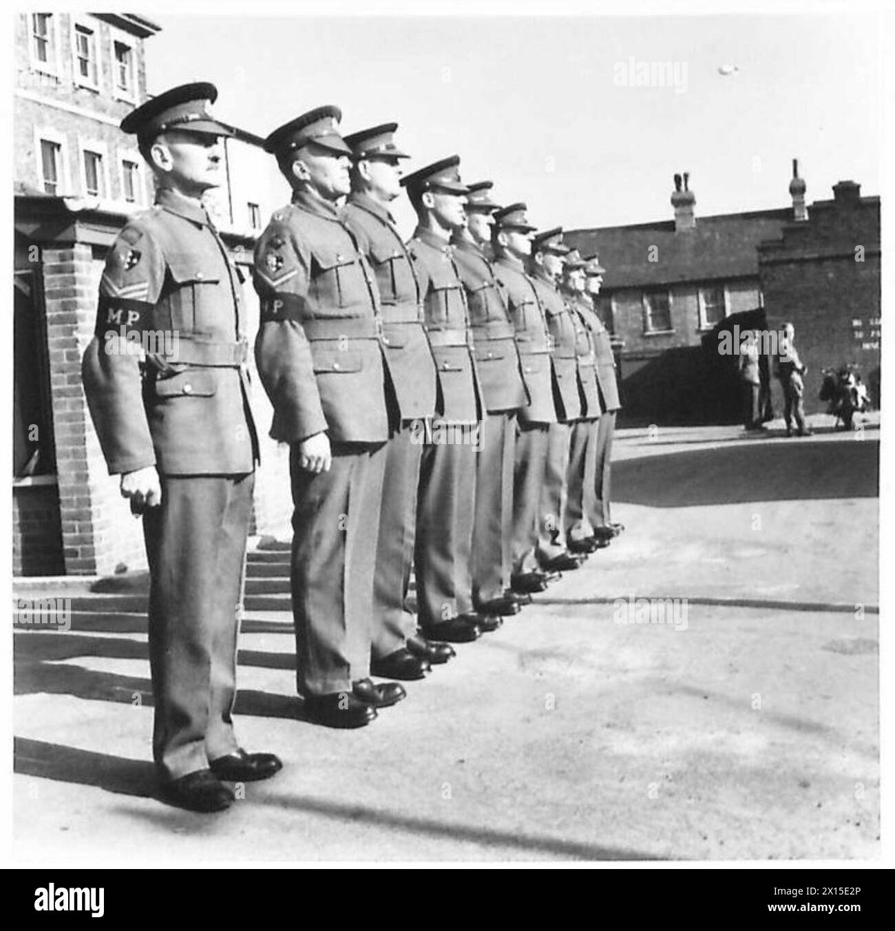 Military Police of Southern Command HQ parade, including personnel with ...