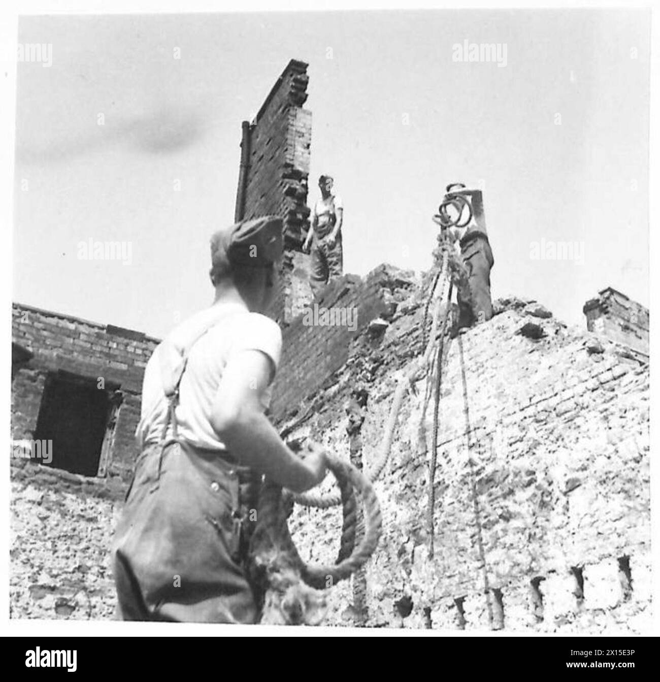 Demolition tools Black and White Stock Photos & Images - Alamy