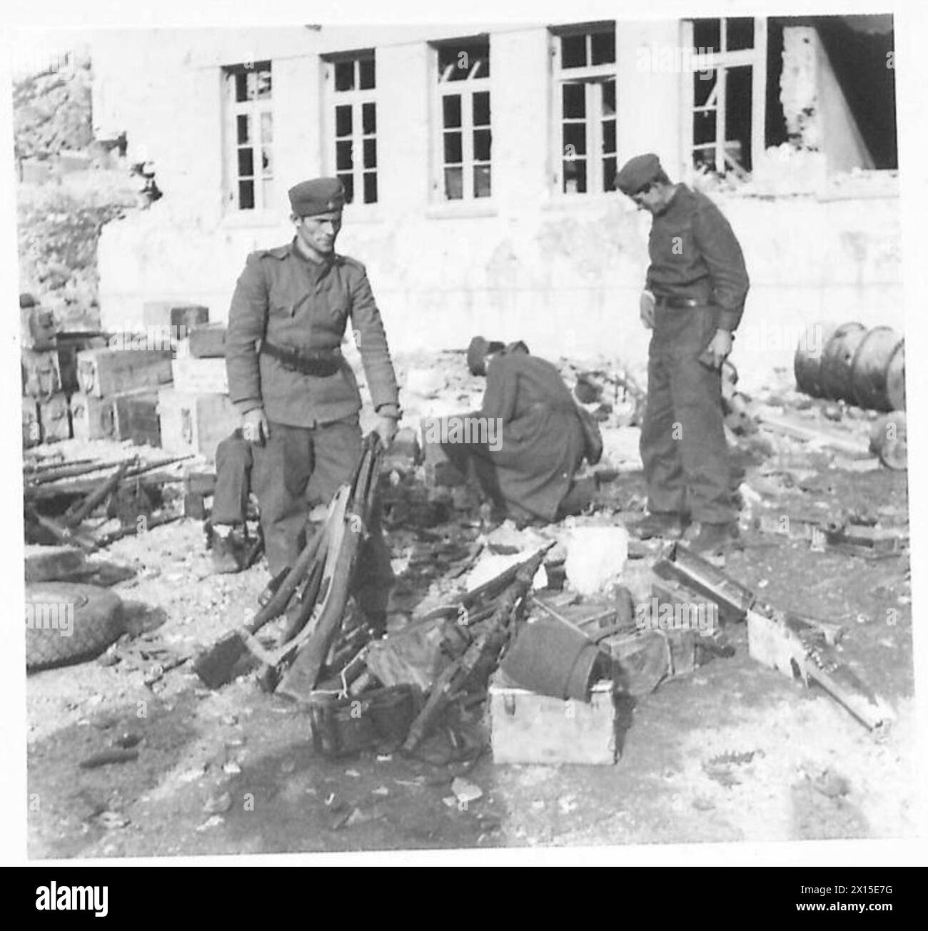 Battered guns hi-res stock photography and images - Alamy