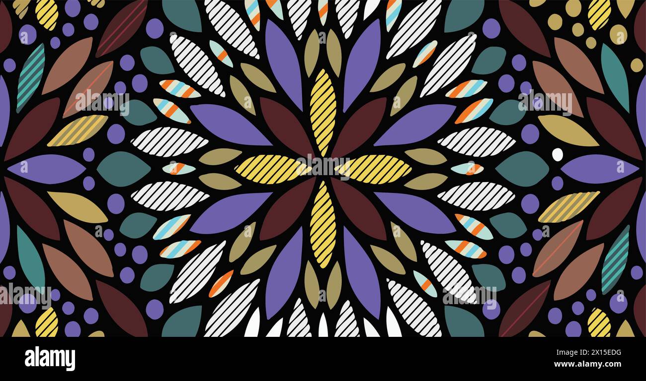 Colorful stained glass design Stock Vector Image & Art - Alamy