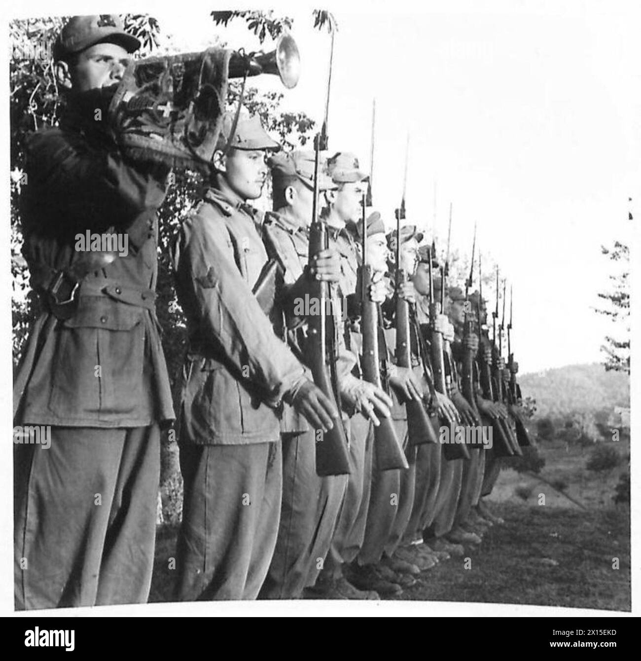 Italian guard Black and White Stock Photos & Images - Alamy