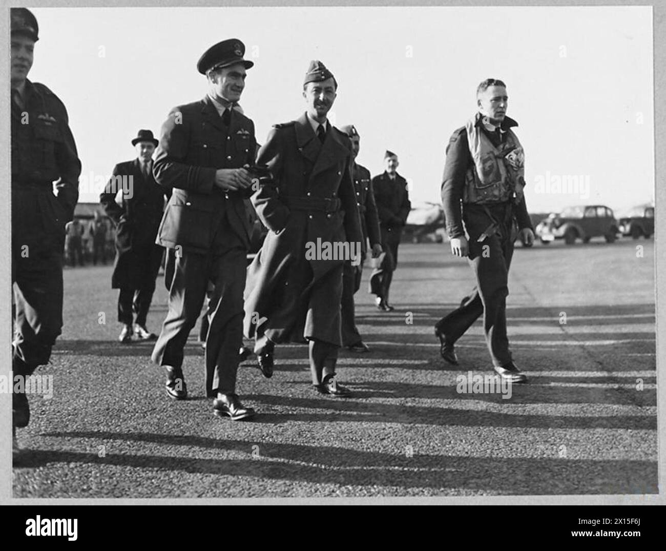 The Regent of Iraq visited a Royal Air Force fighter station in 1943 ...